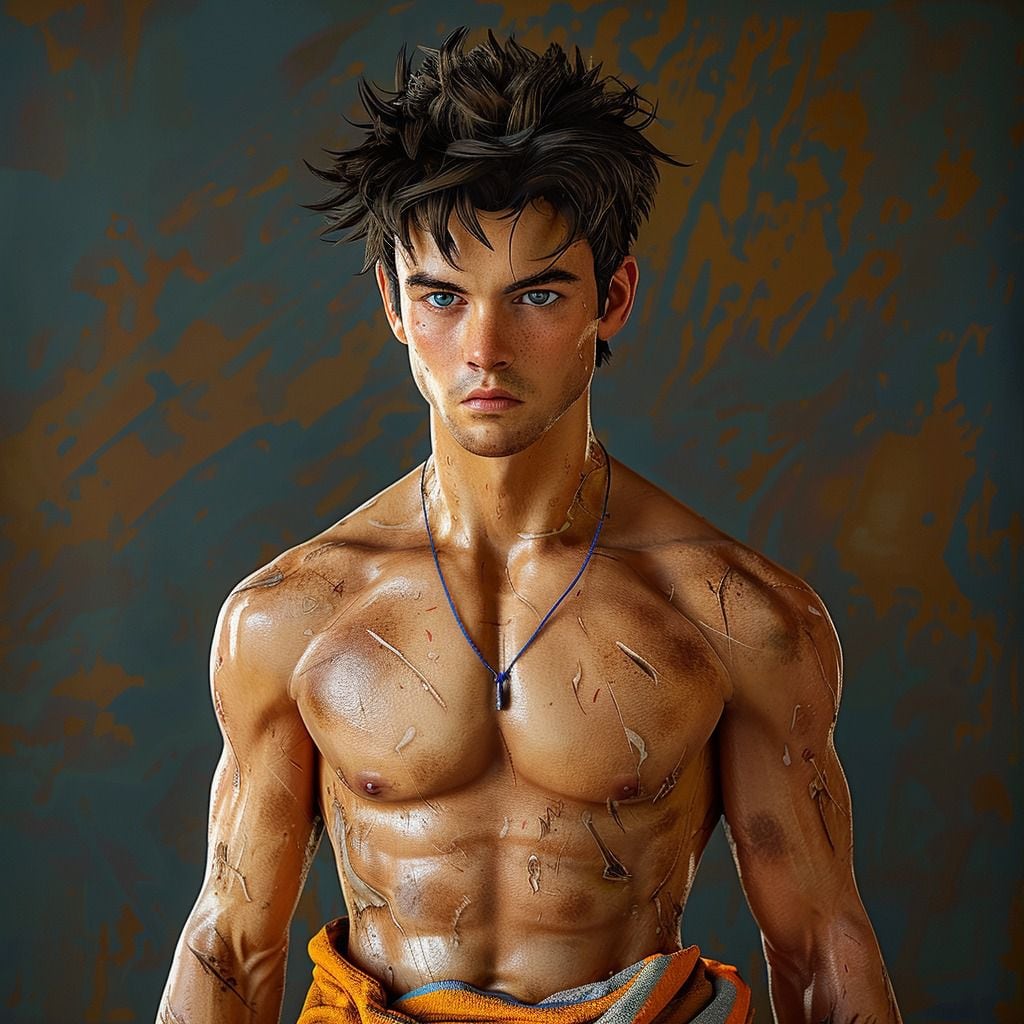 ¿Cómo se vería Gohan en la vida real?, el hijo de Goku luce sus ...