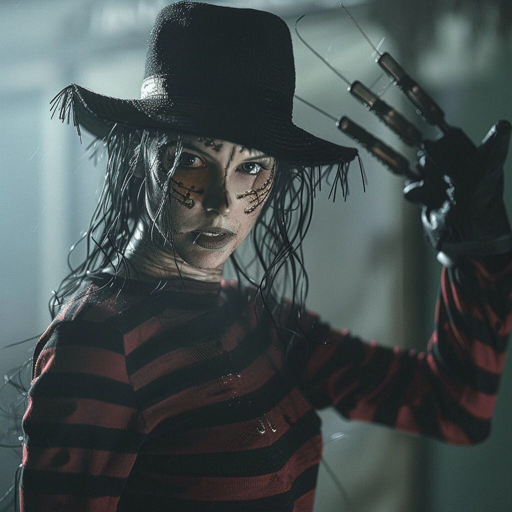 Freddy Krueger: Así se vería si fuera mujer según la IA | Noticias de ...