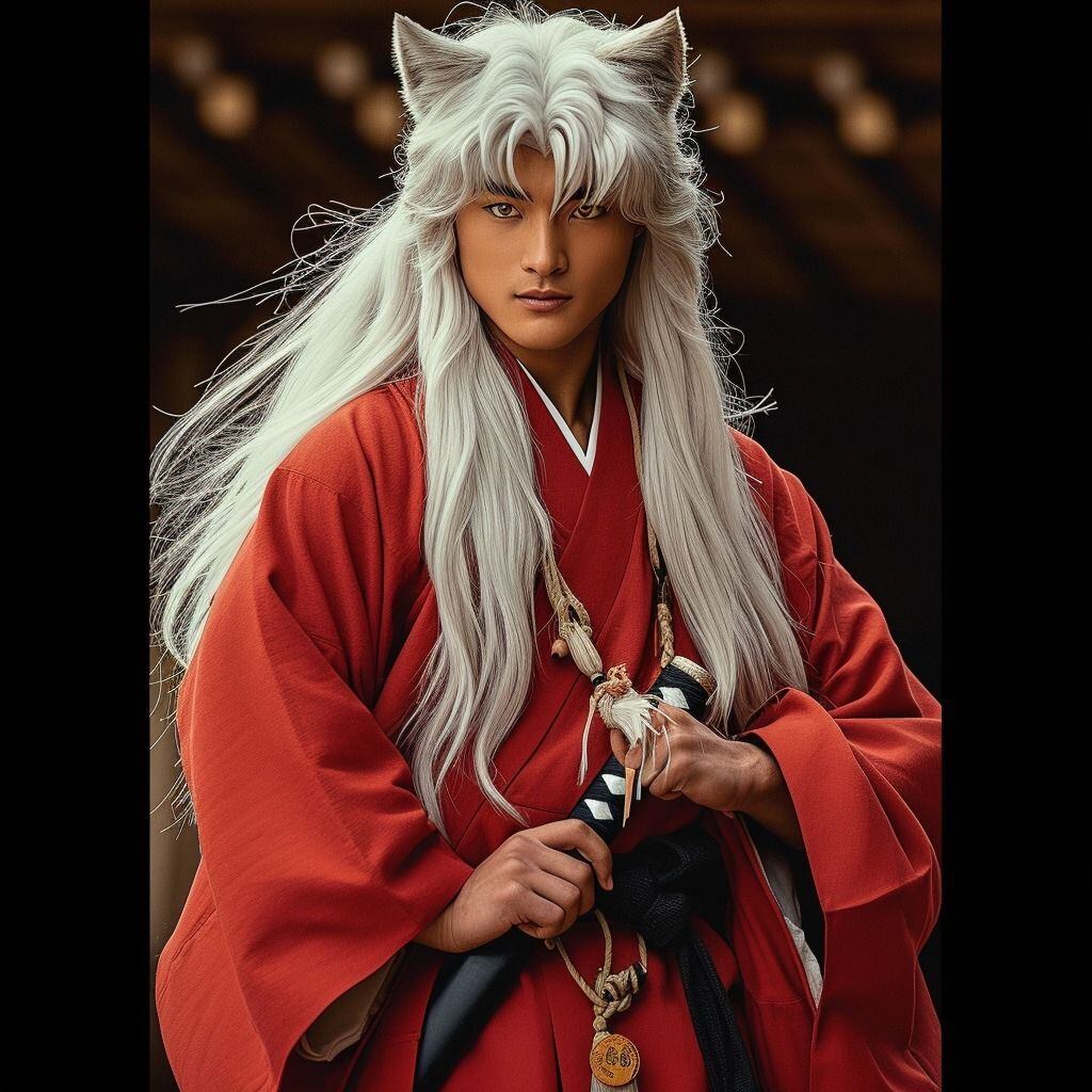 ¿Cómo sería Inuyasha en la realidad? La inteligencia artificial lo ...