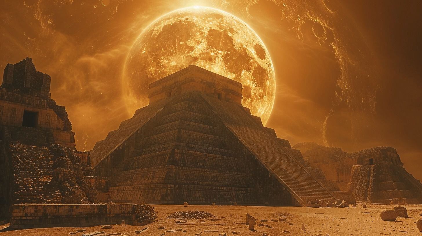 Para los mayas, los eclipses solares eran una señal de choques celestes ...