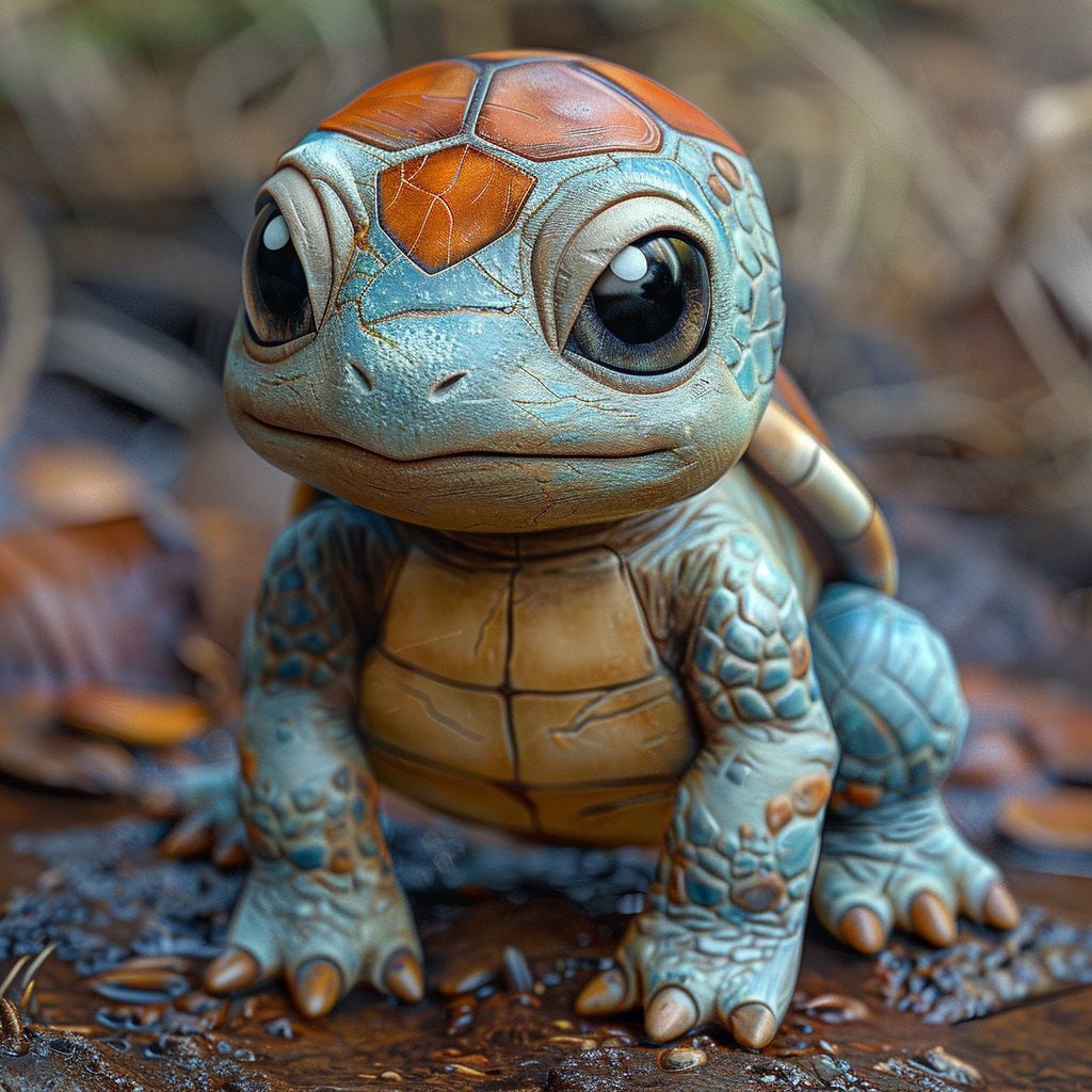 Así se vería Squirtle de Pokémon en la vida real según la Inteligencia ...