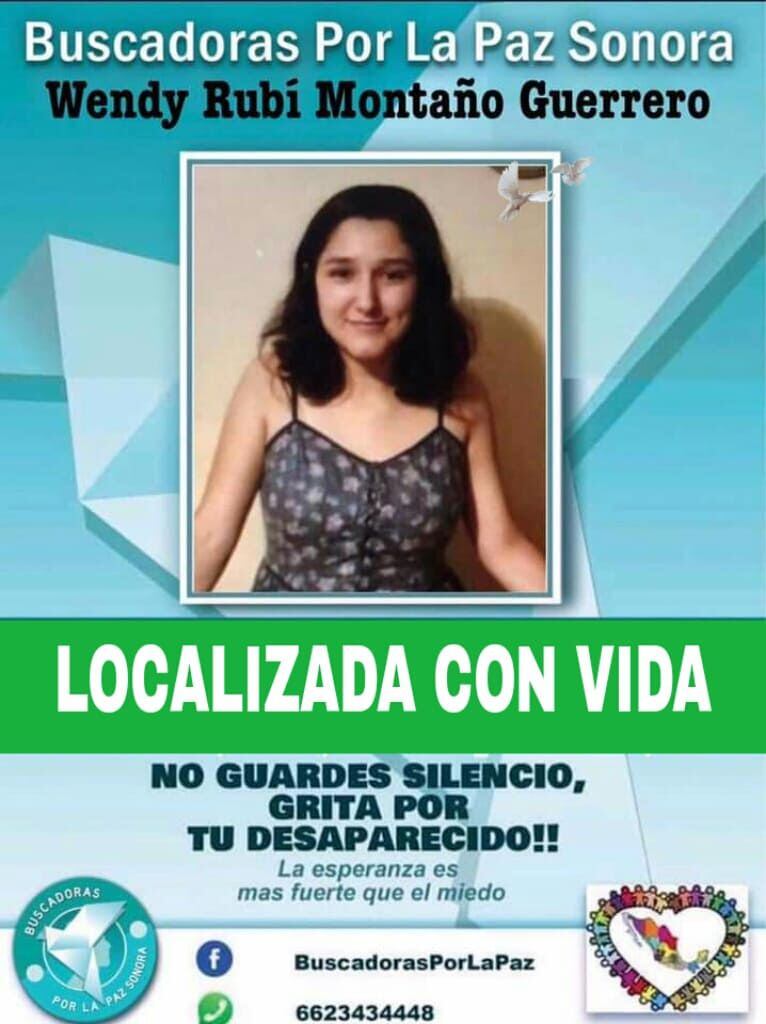 Localizan con vida a Wendy Rubí; padres envían mensaje de ...