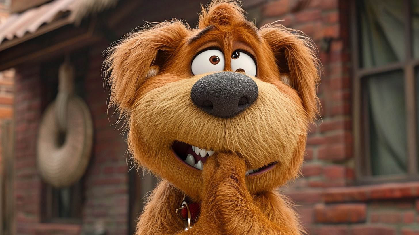 Así se vería el perro Patán de los Autos Locos en versión realista ...