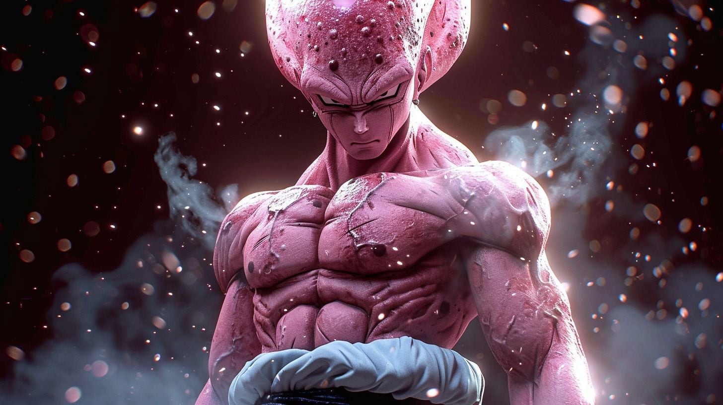 Super-Boo de Dragon Ball: Así de musculoso se lo imagina la IA ...