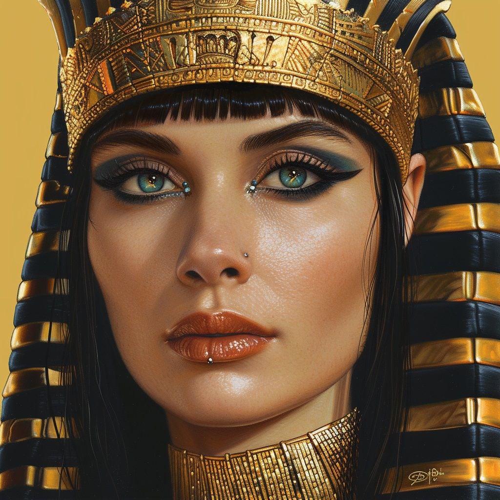 La apariencia de Cleopatra era impactante según esta imagen creada con ...