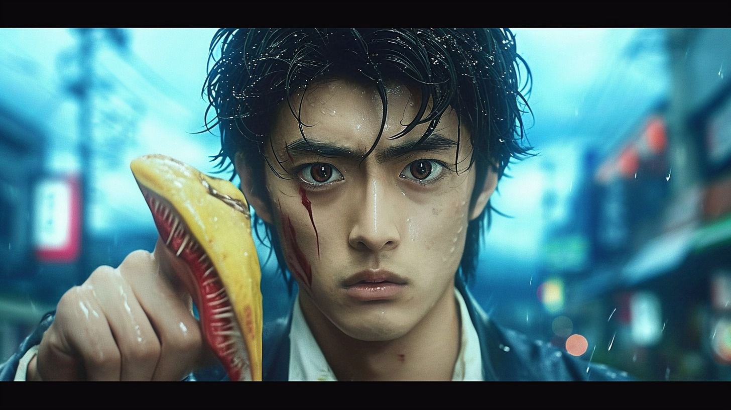 ¡Aterrador! Inteligencia artificial imagina a Shin'ichi Izumi, de Parasyte, en la vida real ...