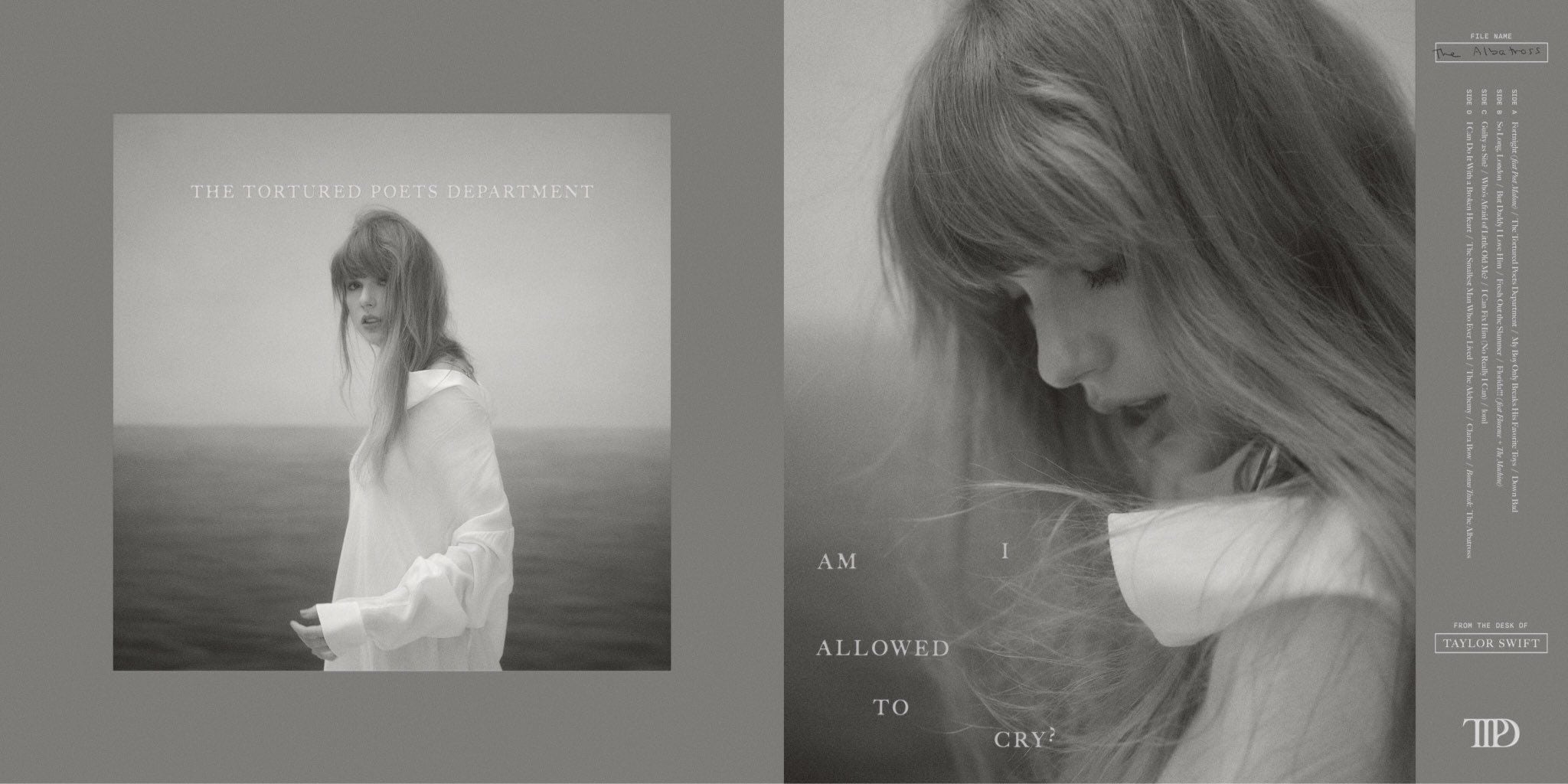 Taylor Swift revela todas las ediciones de 'The Tortured Poets ...