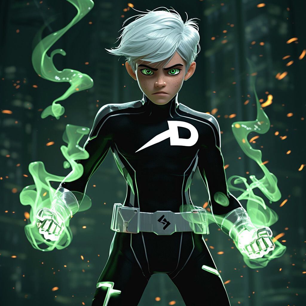 Danny Phantom cobra vida gracias a la inteligencia artificial, ¡su ...
