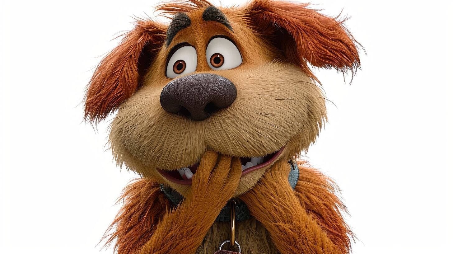 Así se vería el perro Patán de los Autos Locos en versión realista ...