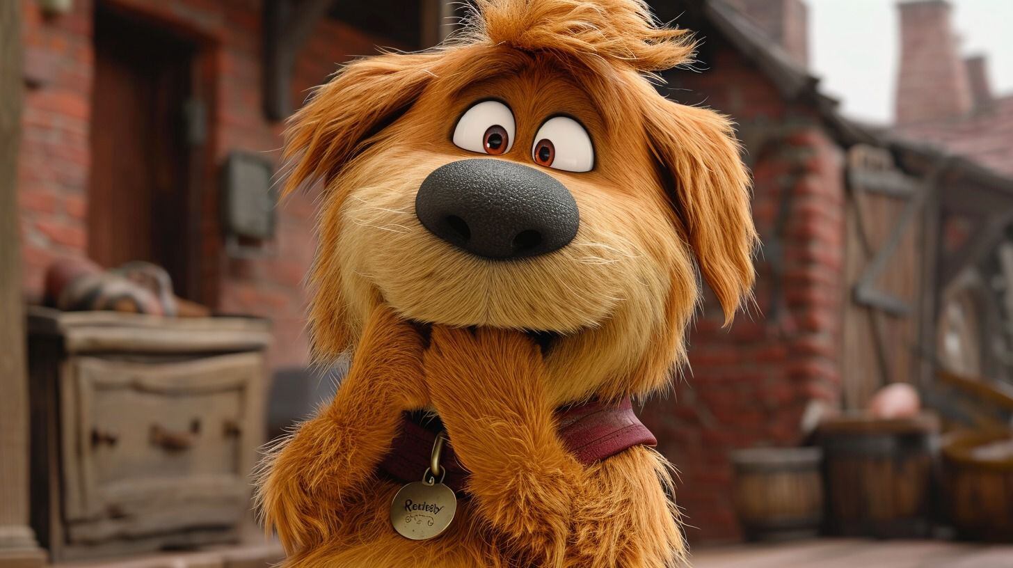 Así se vería el perro Patán de los Autos Locos en versión realista ...