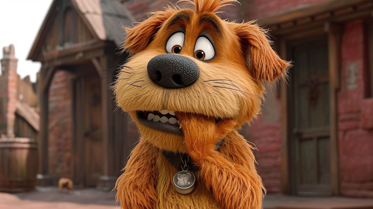 Así se vería el perro Patán de los Autos Locos en versión realista ...