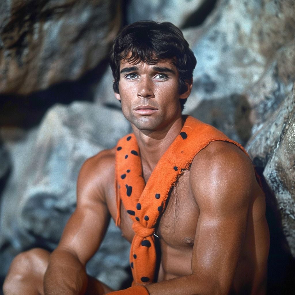 La Inteligencia Artificial transforma a Pedro Picapiedra en un galán de ...