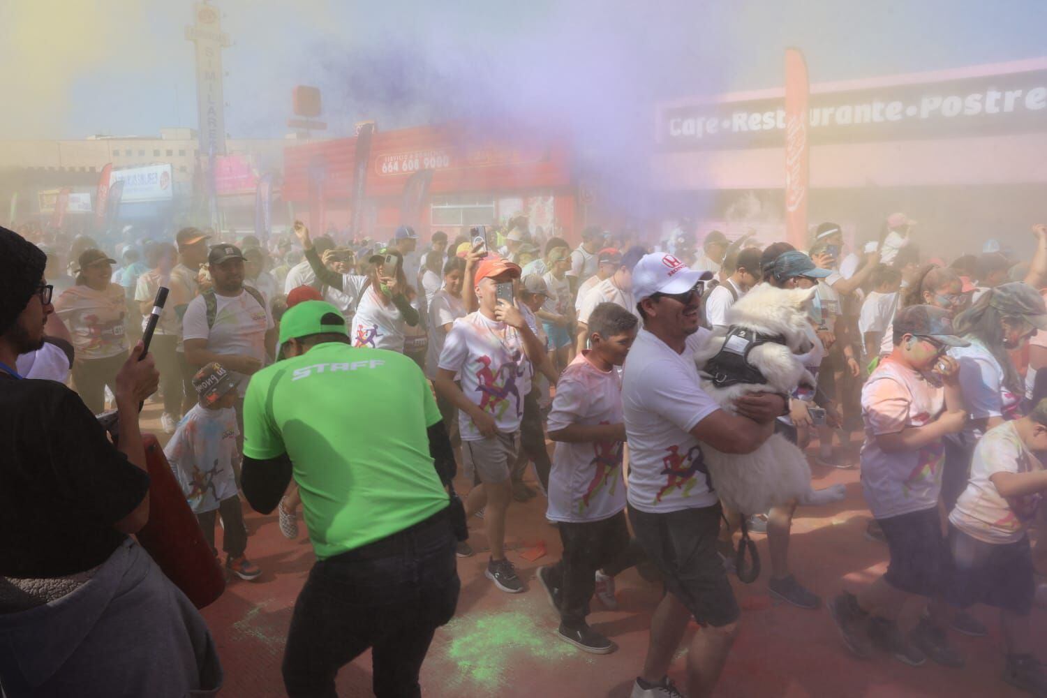 7 mil personas participan en ‘Corre Con Color’ | Noticias de Tijuana ...