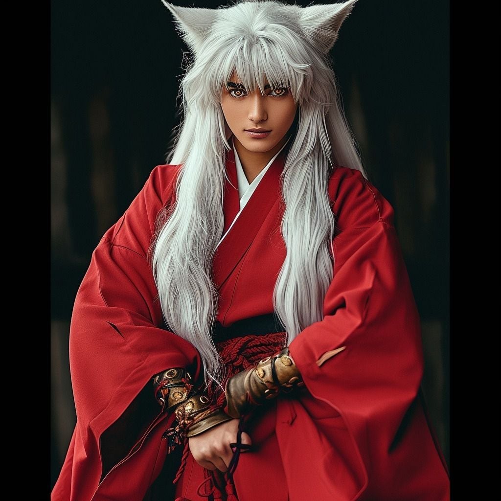 ¿Cómo sería Inuyasha en la realidad? La inteligencia artificial lo ...