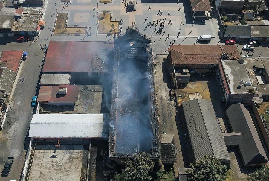 La “capilla Sixtina purépecha”, una perdida incalculable para México ...