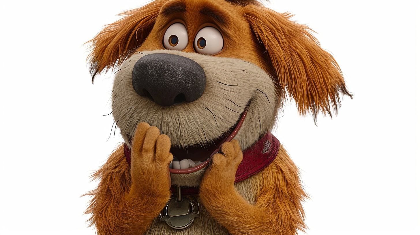 Así se vería el perro Patán de los Autos Locos en versión realista ...