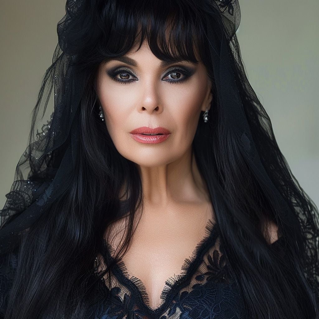 Así se podría ver Maribel Guardia a sus 80 años, según la IA | Noticias ...