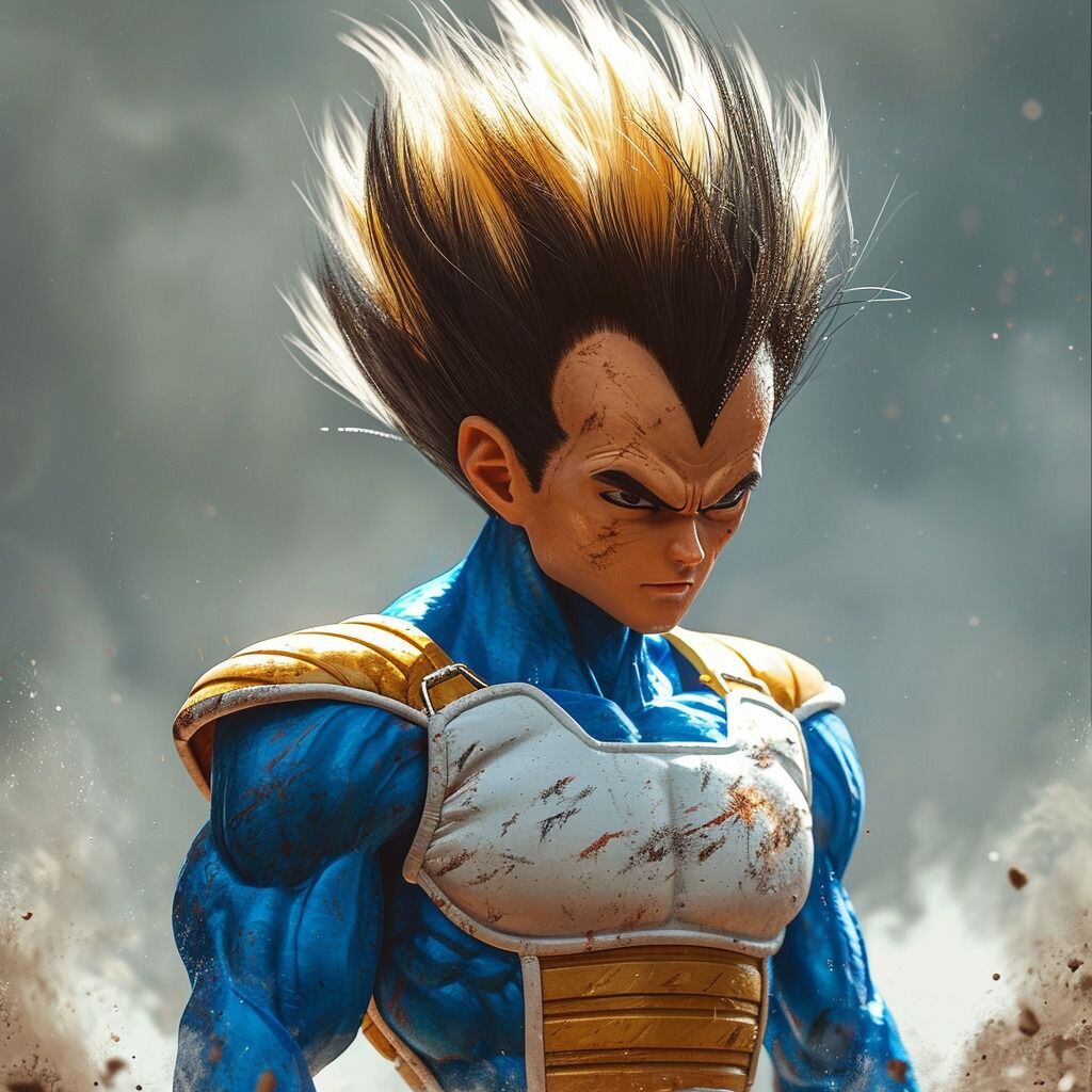Así de impactante se vería Vegeta de Dragon Ball según la IA | Noticias de México | El Imparcial