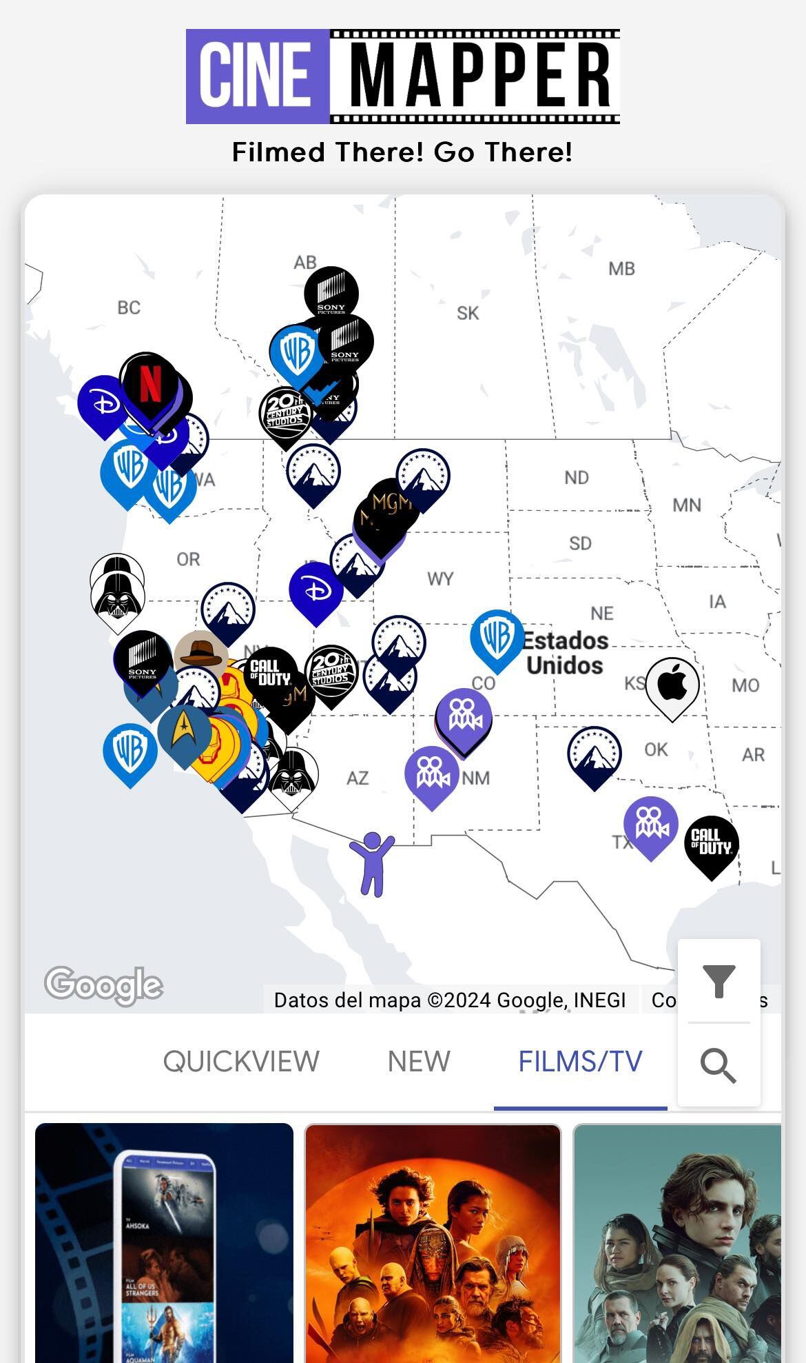 Este mapa te dice qué películas se grabaron cerca de tu casa | Noticias de México | El Imparcial