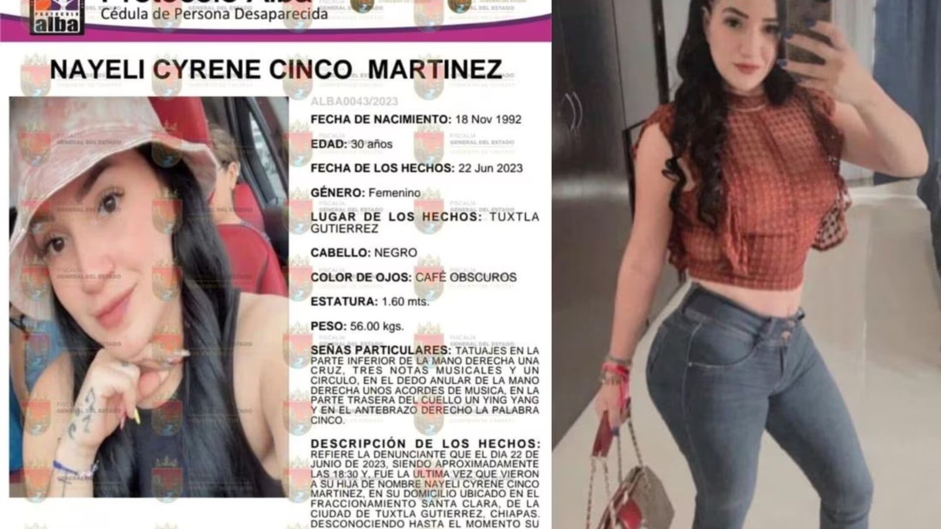 ¿Quién es Nayeli Cinco, la cantante cuyo secuestro detonó presuntamente el plagio de policías en ...