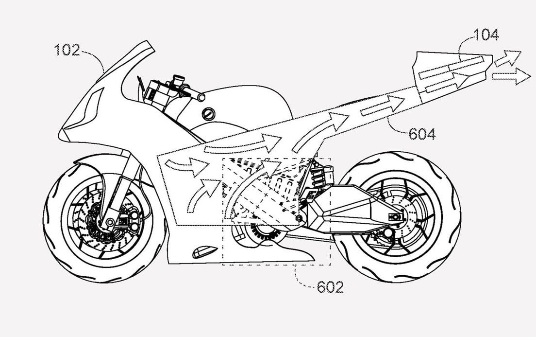 Honda busca patentar una moto con dron retráctil incorporado | Noticias ...