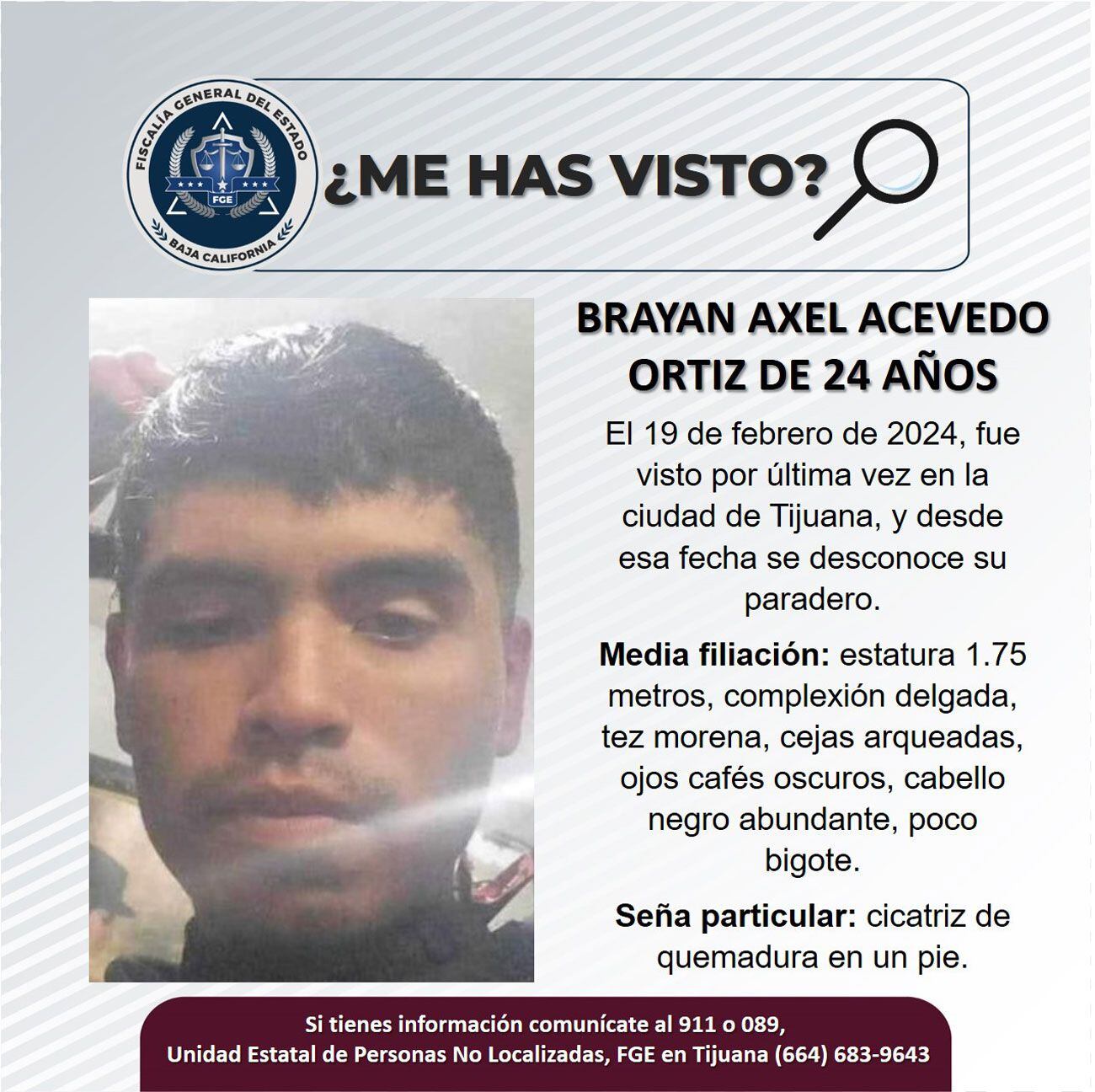 Pesquisa de Brayan Axel Acevedo Ortiz, de 24 años | Noticias de Tijuana | El Imparcial